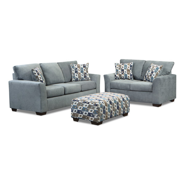 Winston Porter Eneko 3 - Piece Living Room Set | Wayfair